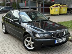 Melns BMW 318 2003 Rīga, ar dzinēja tilpumu 2.00 L un nobraukumu 394 tūkst. km par 1690 €, foto  vietnē AUTOMOTO.COM.LV