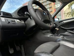 Black BMW 318 2003 in Riga, with an engine capacity of 2.00 L and mileage of 394 thousand km for 1690 €, photo 16 on AUTOMOTO.COM.LV