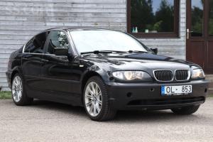 Black BMW 318 2003 in Valmiera, with an engine capacity of 2.00 L and mileage of 0 thousand km for 2700 €, photo 8 on AUTOMOTO.COM.LV