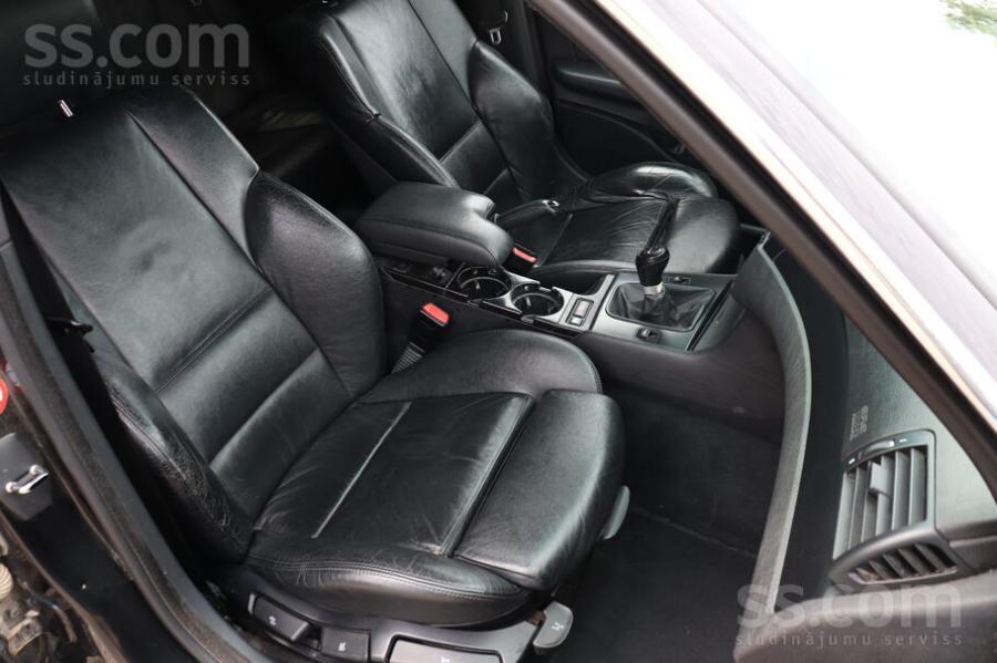 Black BMW 318 2003 in Valmiera, with an engine capacity of 2.00 L and mileage of 0 thousand km for 2700 €, photo 10 on AUTOMOTO.COM.LV