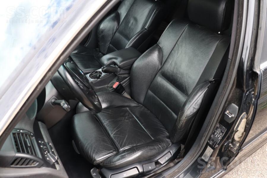 Black BMW 318 2003 in Valmiera, with an engine capacity of 2.00 L and mileage of 0 thousand km for 2700 €, photo 14 on AUTOMOTO.COM.LV