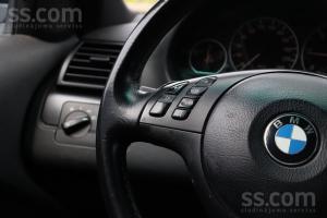 Black BMW 318 2003 in Valmiera, with an engine capacity of 2.00 L and mileage of 0 thousand km for 2700 €, photo 21 on AUTOMOTO.COM.LV