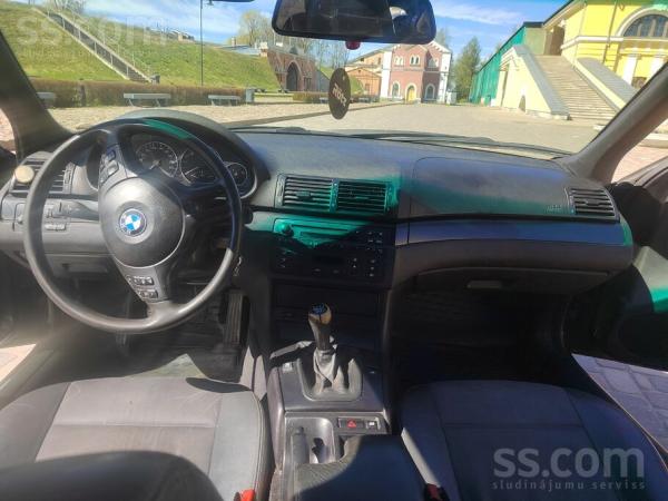Черный БМВ 318 2004 в Даугавпилс, объемом двигателя 2.00 л и пробегом 341 тыс. км за 1799 €, фото 7 на AUTOMOTO.COM.LV
