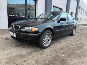 Black BMW 318 2004 in Riga, with an engine capacity of 2.00 L and mileage of 260 thousand km for 2600 €, photo  on AUTOMOTO.COM.LV