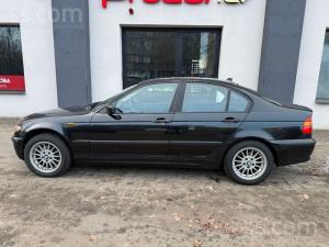 Black BMW 318 2004 in Riga, with an engine capacity of 2.00 L and mileage of 260 thousand km for 2600 €, photo 9 on AUTOMOTO.COM.LV