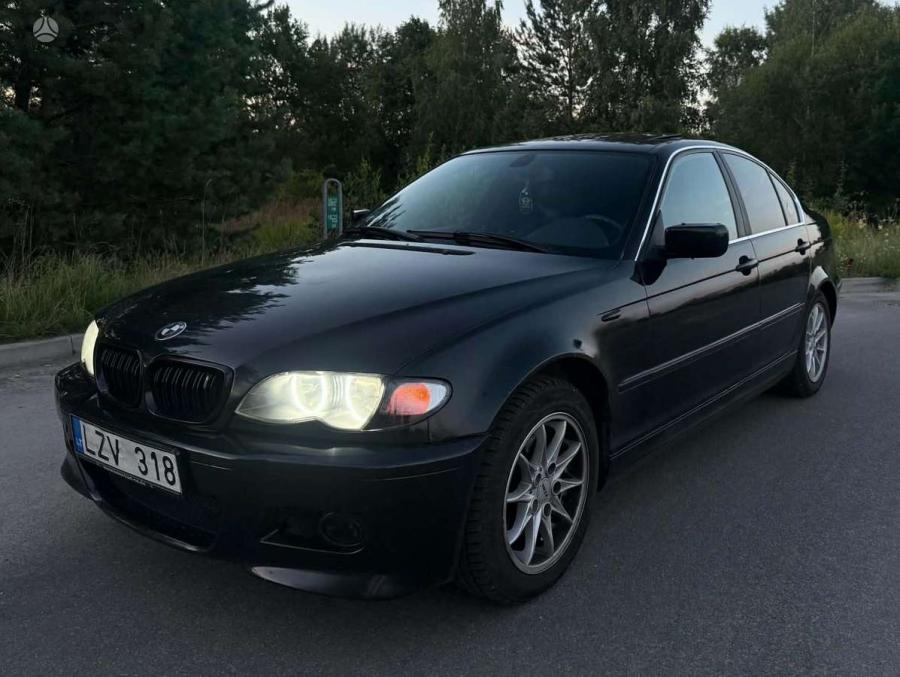 Melns BMW 318 2004 Viļņa, ar dzinēja tilpumu 2.00 L un nobraukumu 327 tūkst. km par 1650 €, foto 4 vietnē AUTOMOTO.COM.LV
