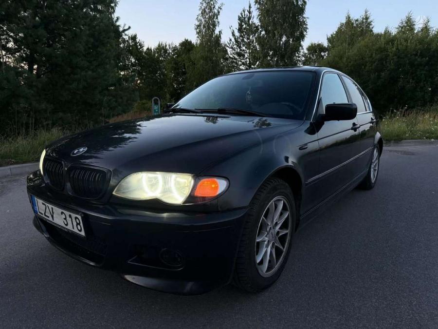 Melns BMW 318 2004 Viļņa, ar dzinēja tilpumu 2.00 L un nobraukumu 327 tūkst. km par 1650 €, foto 7 vietnē AUTOMOTO.COM.LV