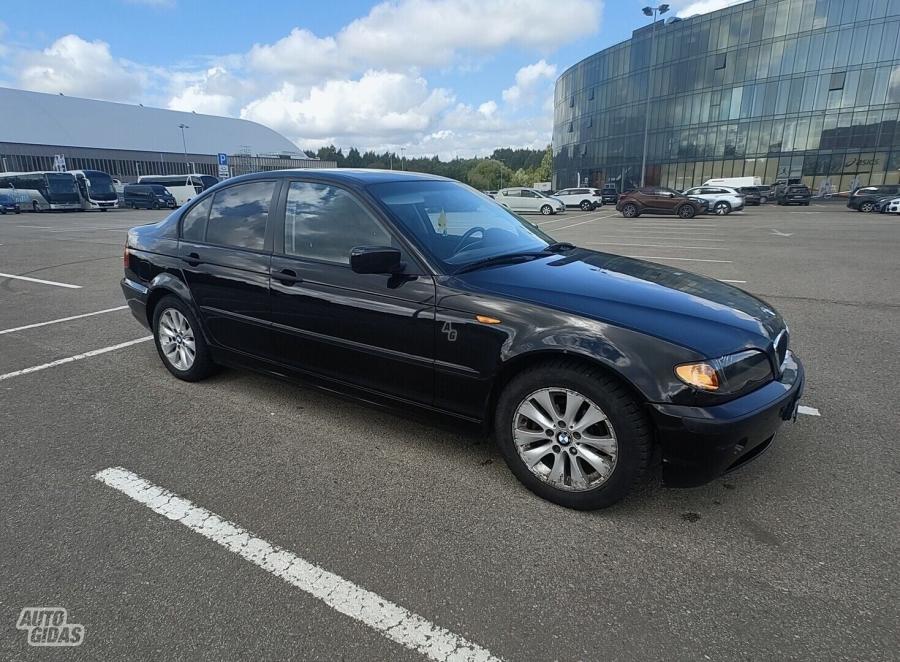 Black BMW 318 2004 in Siauliai, with an engine capacity of 1.80 L and mileage of 240 thousand km for 1850 €, photo 4 on AUTOMOTO.COM.LV