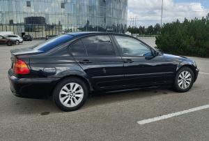 Black BMW 318 2004 in Siauliai, with an engine capacity of 1.80 L and mileage of 240 thousand km for 1850 €, photo 6 on AUTOMOTO.COM.LV