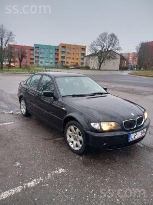 Melns BMW 318 2005 Limbaži, ar dzinēja tilpumu 2.00 L un nobraukumu 322 tūkst. km par 2200 €, foto 2 vietnē AUTOMOTO.COM.LV