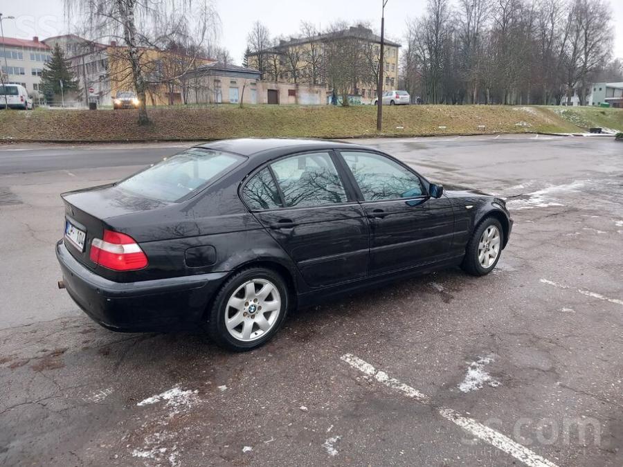 Melns BMW 318 2005 Limbaži, ar dzinēja tilpumu 2.00 L un nobraukumu 322 tūkst. km par 2200 €, foto 3 vietnē AUTOMOTO.COM.LV