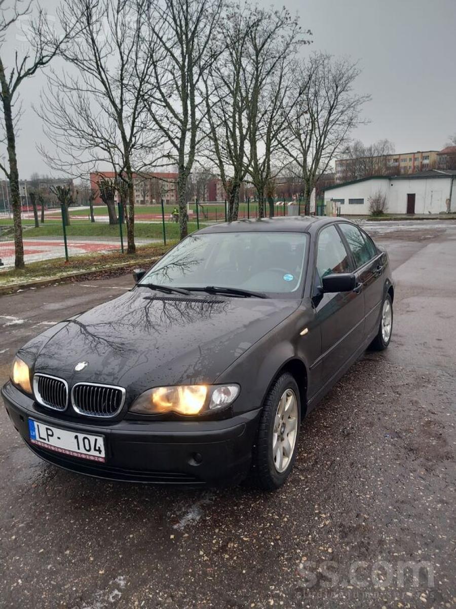 Melns BMW 318 2005 Limbaži, ar dzinēja tilpumu 2.00 L un nobraukumu 322 tūkst. km par 2200 €, foto 5 vietnē AUTOMOTO.COM.LV
