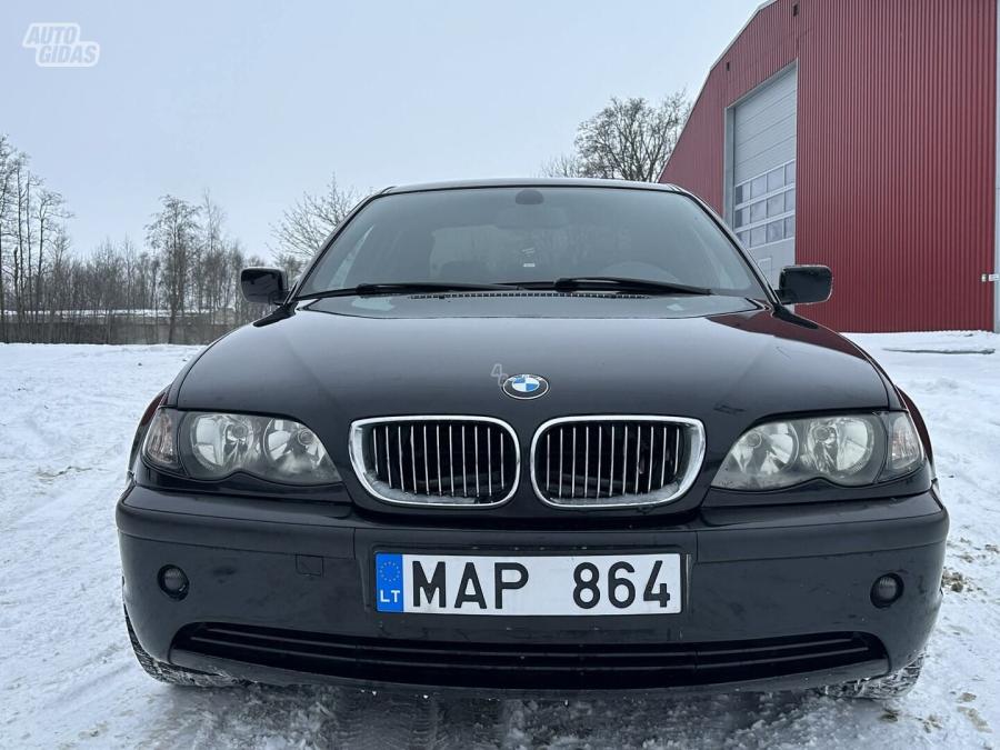 Black BMW 318 2005 in Silute, with an engine capacity of 2.00 L and mileage of 254 thousand km for 999 €, photo 2 on AUTOMOTO.COM.LV