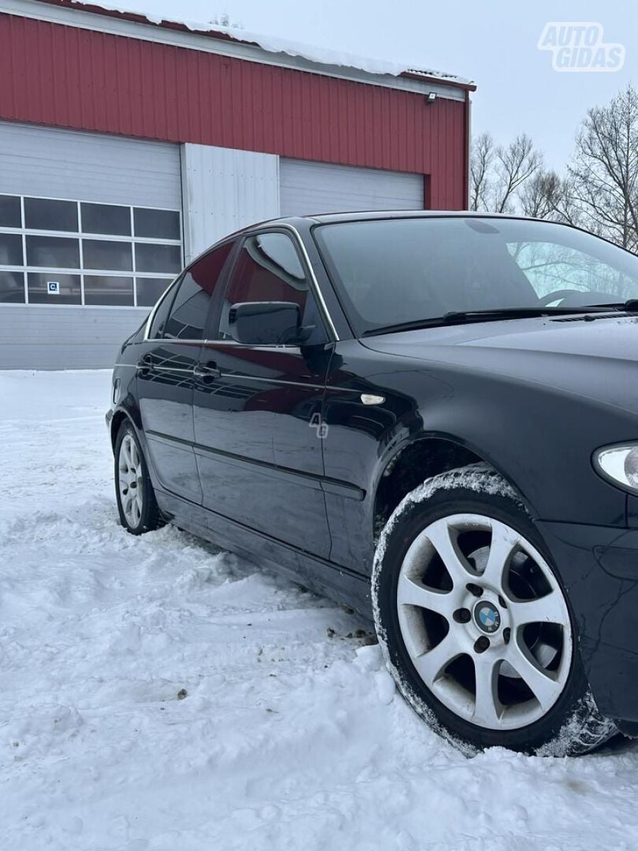 Black BMW 318 2005 in Silute, with an engine capacity of 2.00 L and mileage of 254 thousand km for 999 €, photo 3 on AUTOMOTO.COM.LV