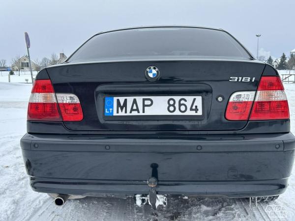 Melns BMW 318 2005 Šilutė, ar dzinēja tilpumu 2.00 L un nobraukumu 254 tūkst. km par 999 €, foto 4 vietnē AUTOMOTO.COM.LV