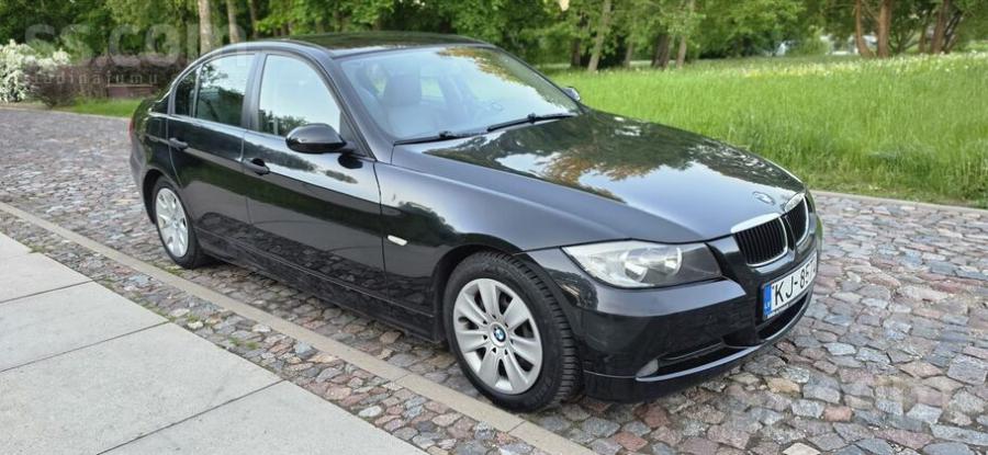 Melns BMW 318 2006 Kuldīga, ar dzinēja tilpumu 2.00 L un nobraukumu 369 tūkst. km par 2950 €, foto 1 vietnē AUTOMOTO.COM.LV