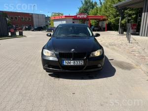 Черный БМВ 318 2006 в Рига, объемом двигателя 2.00 л и пробегом 245 тыс. км за 3500 €, фото  на AUTOMOTO.COM.LV