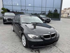 Black BMW 318 2006 in Telschi, with an engine capacity of 2.00 L and mileage of 206 thousand km for 4490 €, photo  on AUTOMOTO.COM.LV