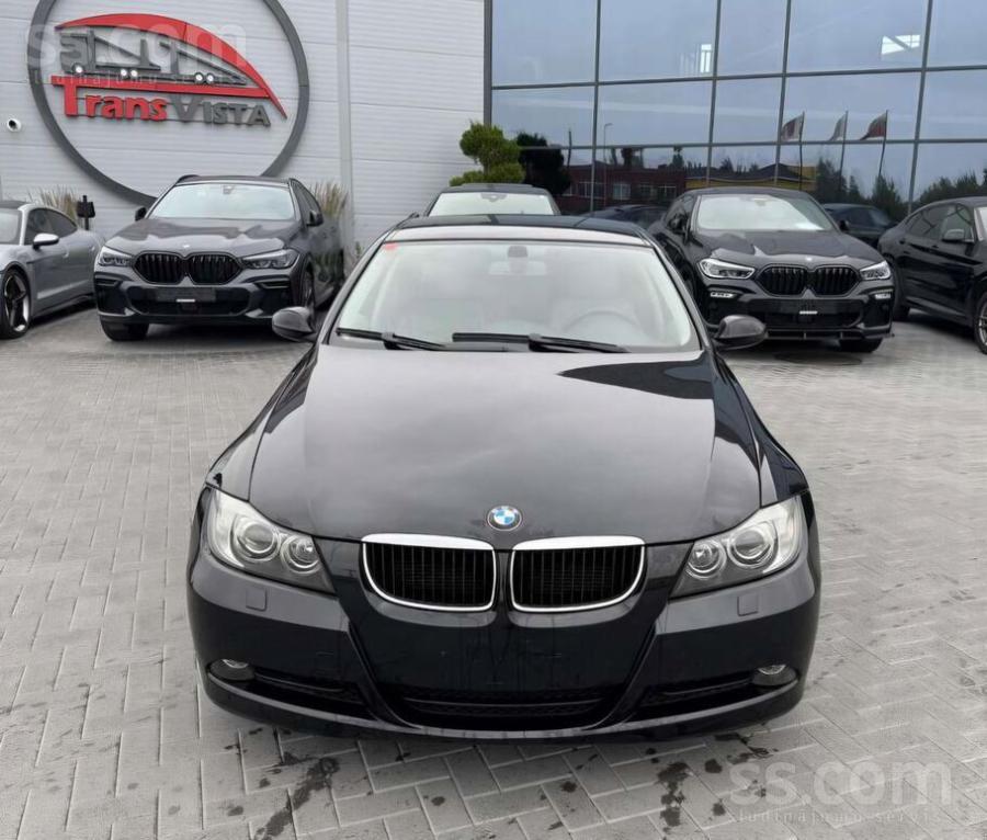 Black BMW 318 2006 in Telschi, with an engine capacity of 2.00 L and mileage of 206 thousand km for 4490 €, photo 3 on AUTOMOTO.COM.LV