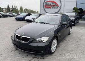 Black BMW 318 2006 in Telschi, with an engine capacity of 2.00 L and mileage of 206 thousand km for 4490 €, photo 4 on AUTOMOTO.COM.LV