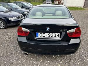 Melns BMW 318 2006 Limbaži, ar dzinēja tilpumu 2.00 L un nobraukumu 279 tūkst. km par 3150 €, foto 6 vietnē AUTOMOTO.COM.LV