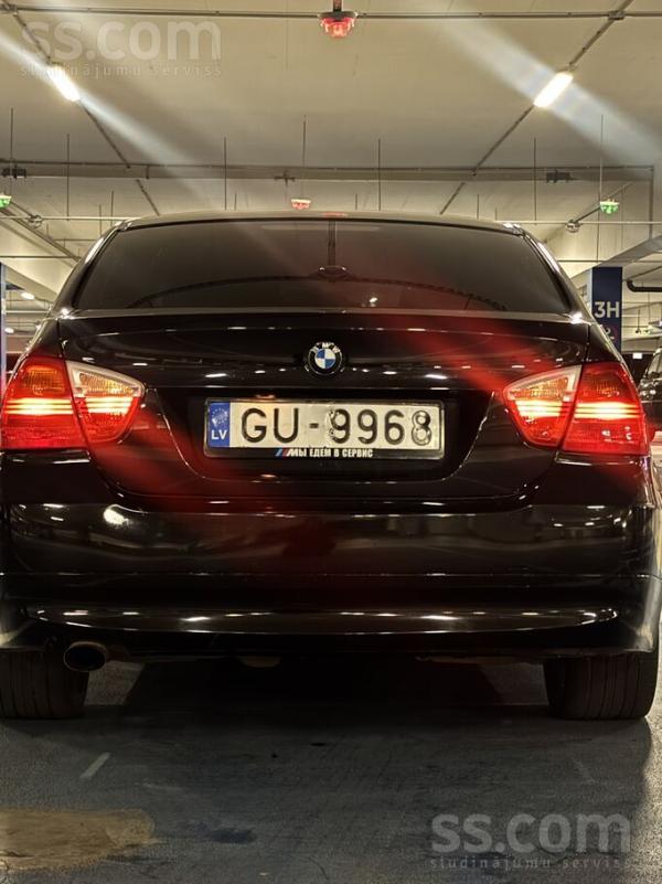 Black BMW 318 2007 in Riga, with an engine capacity of 2.00 L and mileage of 277 thousand km for 2000 €, photo 11 on AUTOMOTO.COM.LV