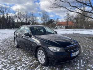 Black BMW 318 2007 in Kaunas, with an engine capacity of 2.00 L and mileage of 168 thousand km for 3990 €, photo  on AUTOMOTO.COM.LV