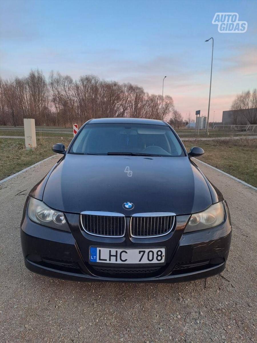 Black BMW 318 2007 in Klaipeda, with an engine capacity of 2.00 L and mileage of 352 thousand km for 2000 €, photo 8 on AUTOMOTO.COM.LV