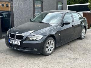 Black BMW 318 2007 in Riga, with an engine capacity of 2.00 L and mileage of 0 thousand km for 2300 €, photo 3 on AUTOMOTO.COM.LV