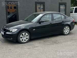 Black BMW 318 2007 in Riga, with an engine capacity of 2.00 L and mileage of 0 thousand km for 2300 €, photo 4 on AUTOMOTO.COM.LV