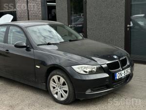 Black BMW 318 2007 in Riga, with an engine capacity of 2.00 L and mileage of 0 thousand km for 2300 €, photo 7 on AUTOMOTO.COM.LV