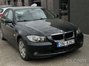 Black BMW 318 2007 in Riga, with an engine capacity of 2.00 L and mileage of 0 thousand km for 2300 €, photo 8 on AUTOMOTO.COM.LV