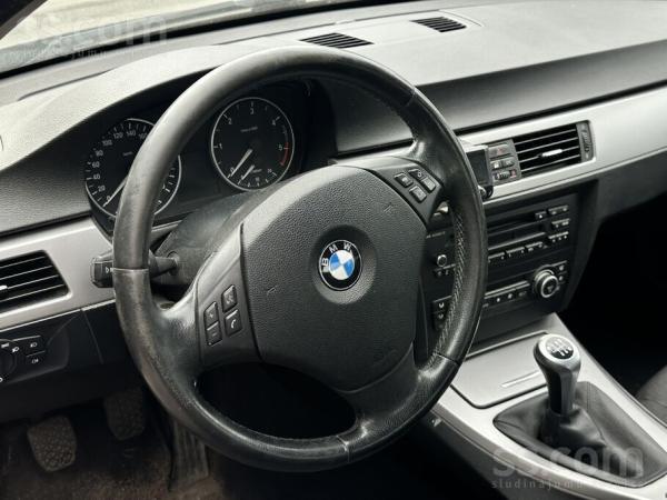 Black BMW 318 2007 in Riga, with an engine capacity of 2.00 L and mileage of 0 thousand km for 2300 €, photo 10 on AUTOMOTO.COM.LV
