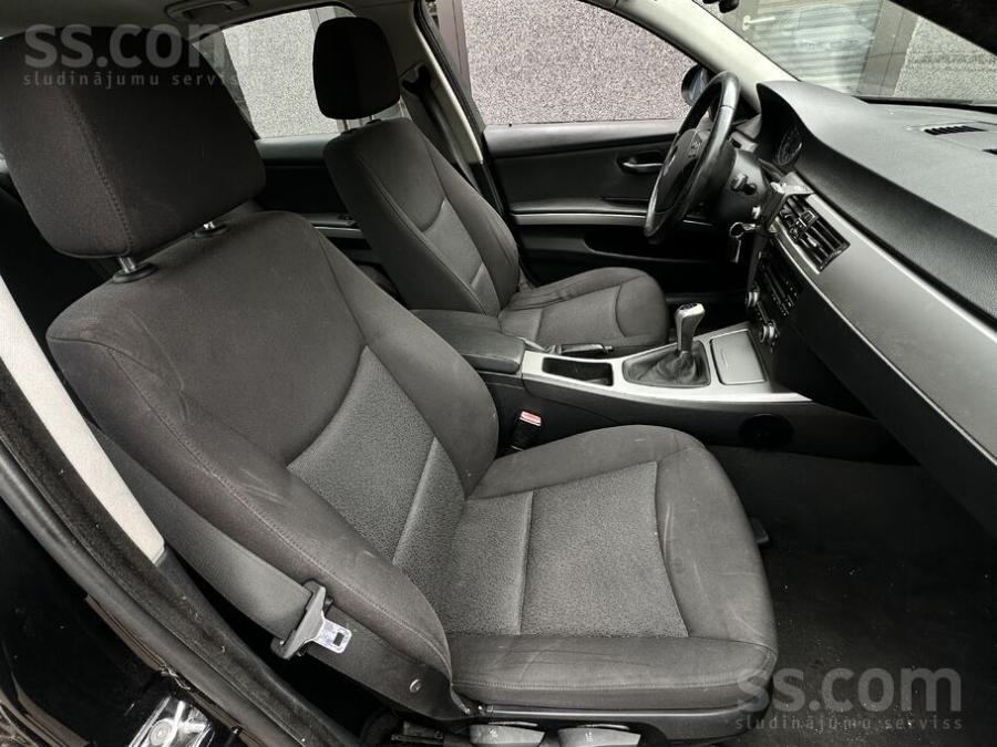 Black BMW 318 2007 in Riga, with an engine capacity of 2.00 L and mileage of 0 thousand km for 2300 €, photo 14 on AUTOMOTO.COM.LV