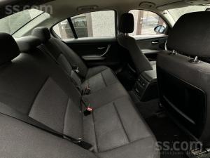 Black BMW 318 2007 in Riga, with an engine capacity of 2.00 L and mileage of 0 thousand km for 2300 €, photo 15 on AUTOMOTO.COM.LV