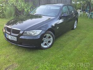 Black BMW 318 2007 in Jekabpils, with an engine capacity of 2.00 L and mileage of 220 thousand km for 2390 €, photo 5 on AUTOMOTO.COM.LV