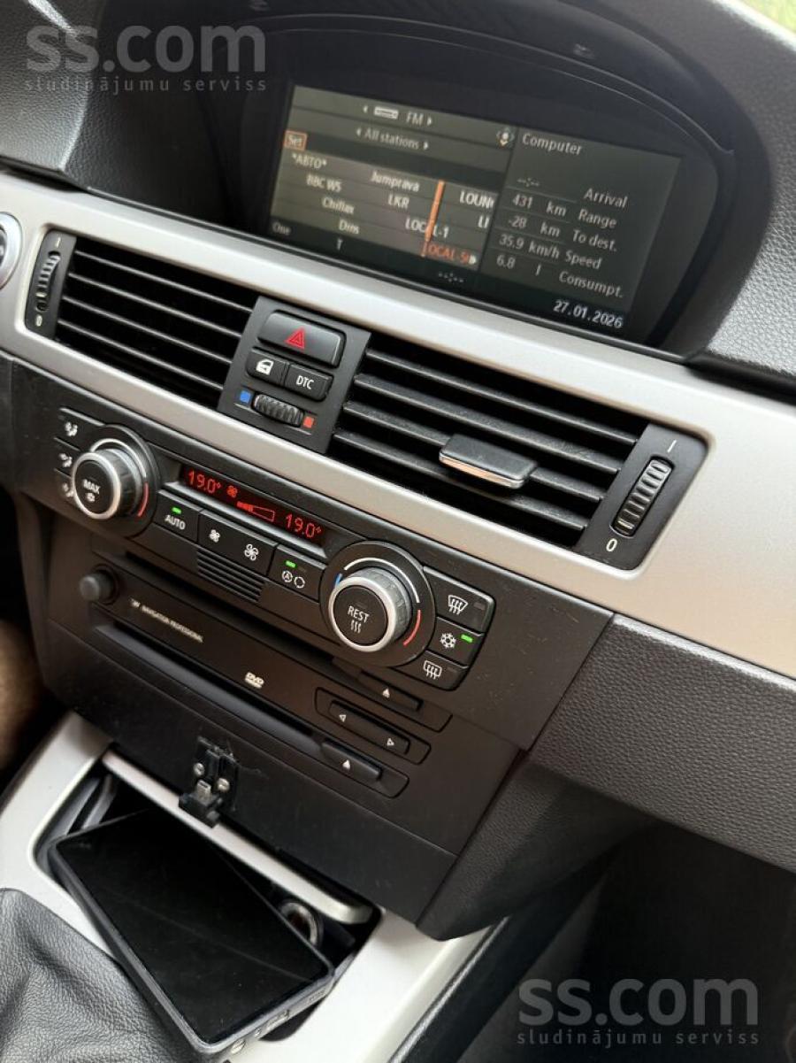 Melns BMW 318 2007 Rīga, ar dzinēja tilpumu 2.00 L un nobraukumu 0 tūkst. km par 3390 €, foto 14 vietnē AUTOMOTO.COM.LV