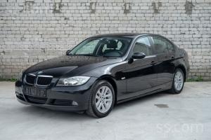 Black BMW 318 2007 in Liepaja, with an engine capacity of 2.00 L and mileage of 276 thousand km for 4400 €, photo  on AUTOMOTO.COM.LV