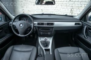 Black BMW 318 2007 in Liepaja, with an engine capacity of 2.00 L and mileage of 276 thousand km for 4400 €, photo 8 on AUTOMOTO.COM.LV