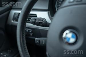 Black BMW 318 2007 in Liepaja, with an engine capacity of 2.00 L and mileage of 276 thousand km for 4400 €, photo 19 on AUTOMOTO.COM.LV