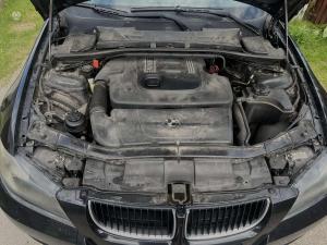 Black BMW 318 2007 in Vilnius, with an engine capacity of 2.00 L and mileage of 312 thousand km for 2470 €, photo 9 on AUTOMOTO.COM.LV