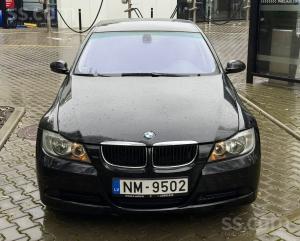 Black BMW 318 2007 in Riga, with an engine capacity of 2.00 L and mileage of 308 thousand km for 2490 €, photo 3 on AUTOMOTO.COM.LV