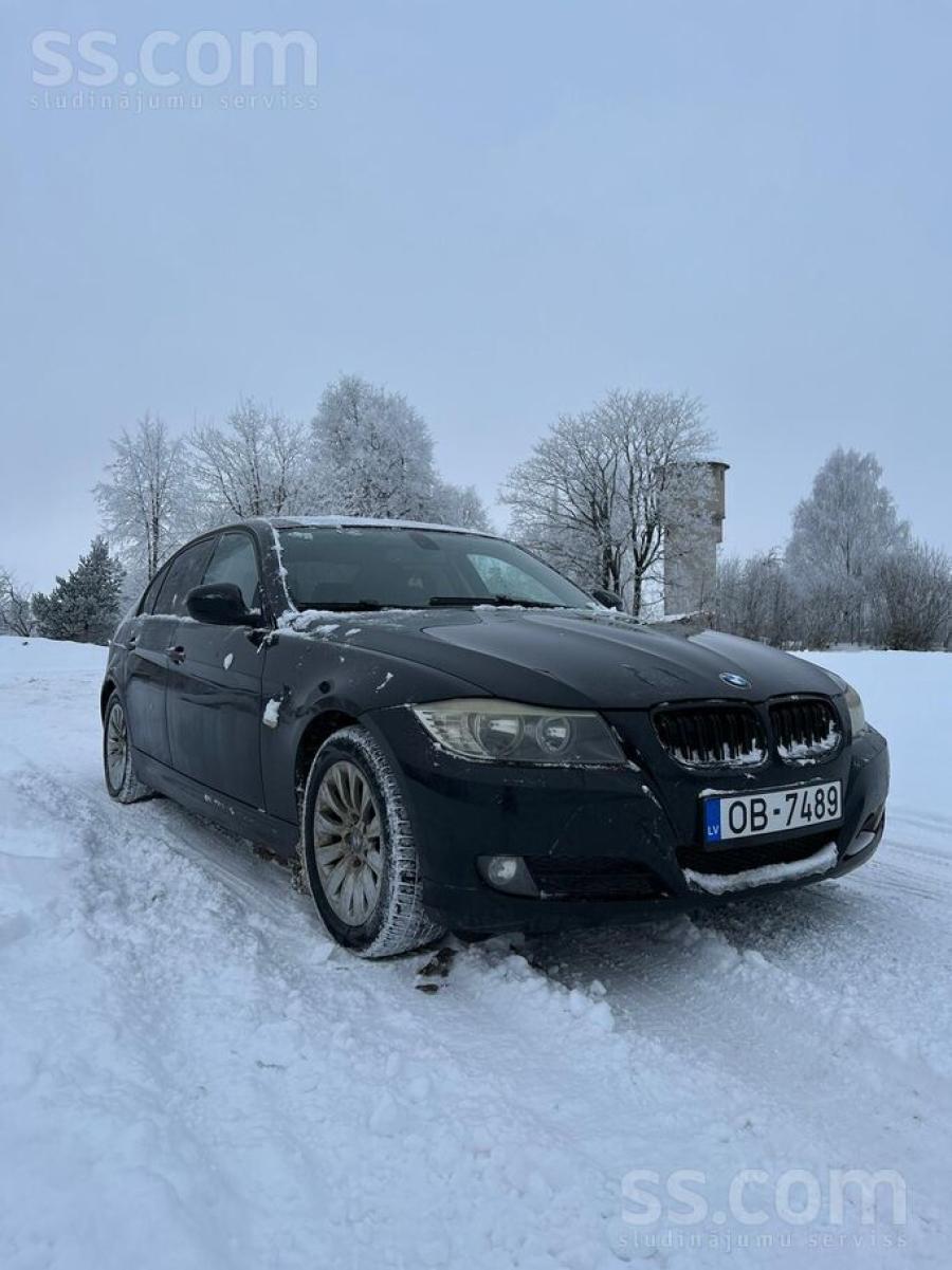 Melns BMW 318 2008 Saldus, ar dzinēja tilpumu 2.00 L un nobraukumu 336 tūkst. km par 4000 €, foto 2 vietnē AUTOMOTO.COM.LV