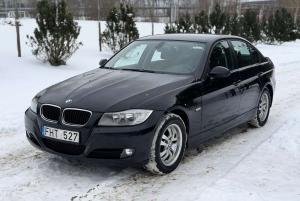 Black BMW 318 2008 in Vilnius, with an engine capacity of 2.00 L and mileage of 180 thousand km for 2200 €, photo  on AUTOMOTO.COM.LV