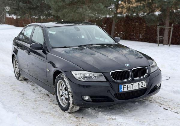 Black BMW 318 2008 in Vilnius, with an engine capacity of 2.00 L and mileage of 180 thousand km for 2200 €, photo 6 on AUTOMOTO.COM.LV