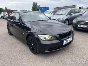 Black BMW 318 2008 in Riga, with an engine capacity of 2.00 L and mileage of 0 thousand km for 3850 €, photo 3 on AUTOMOTO.COM.LV