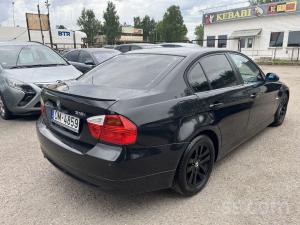 Black BMW 318 2008 in Riga, with an engine capacity of 2.00 L and mileage of 0 thousand km for 3850 €, photo 4 on AUTOMOTO.COM.LV