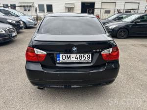 Black BMW 318 2008 in Riga, with an engine capacity of 2.00 L and mileage of 0 thousand km for 3850 €, photo 5 on AUTOMOTO.COM.LV