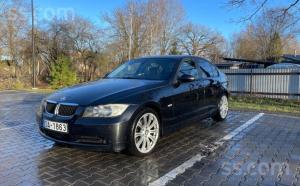 Black BMW 318 2008 in Riga, with an engine capacity of 2.00 L and mileage of 229 thousand km for 5850 €, photo 4 on AUTOMOTO.COM.LV