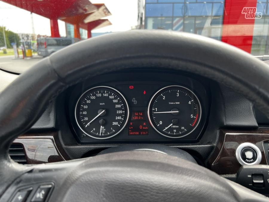 Черный БМВ 318 2008 в Клайпеда, объемом двигателя 2.00 л и пробегом 340 тыс. км за 3700 €, фото 14 на AUTOMOTO.COM.LV
